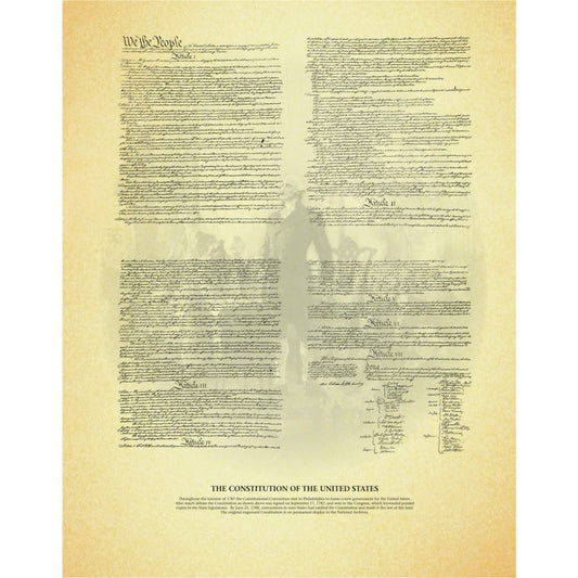 The Constitution of the United States, unframed document – National ...
